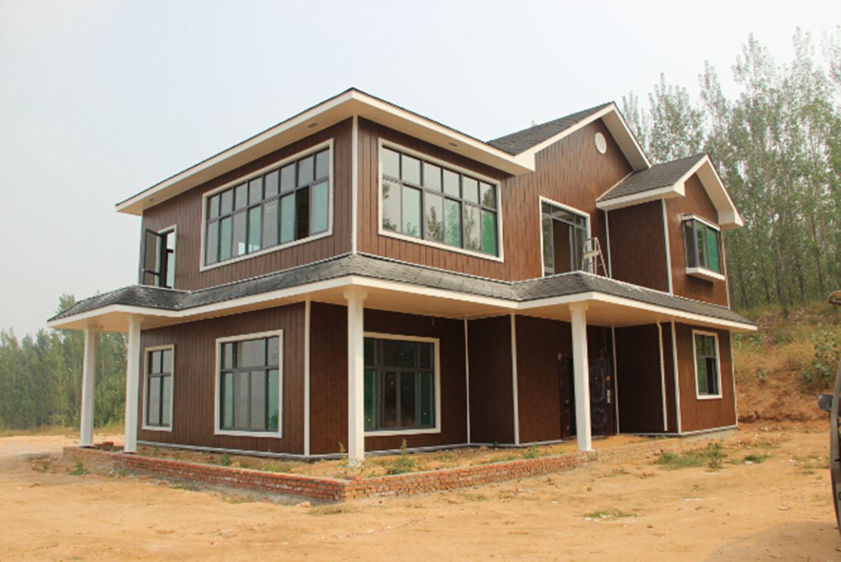 brown steel villa – China PEB Steel Structure Co., Ltd.