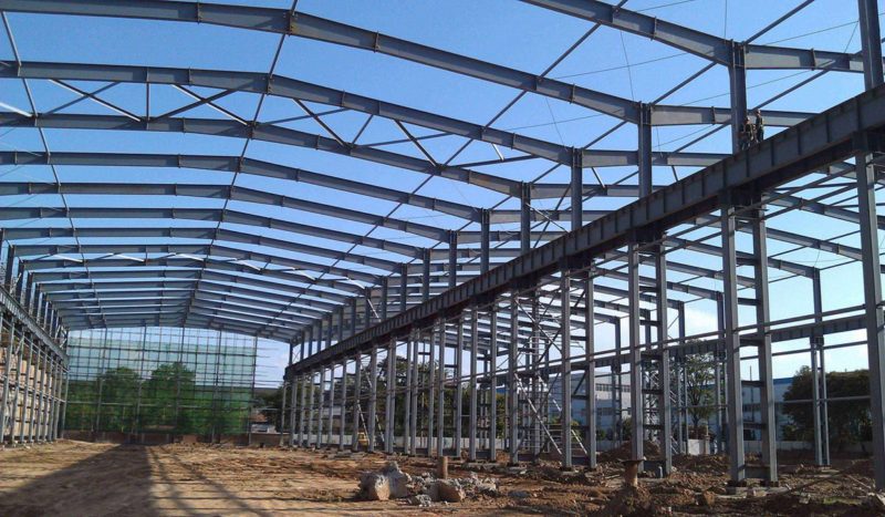 Installation Of Steel Structure Building – China PEB